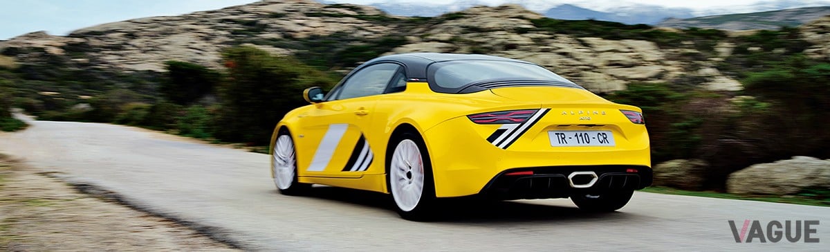 アルピーヌ「A110」に2台の限定車が登場！初代の伝統と歴史をまとった軽量ミッドシップスポーツカー | VAGUE(ヴァーグ)
