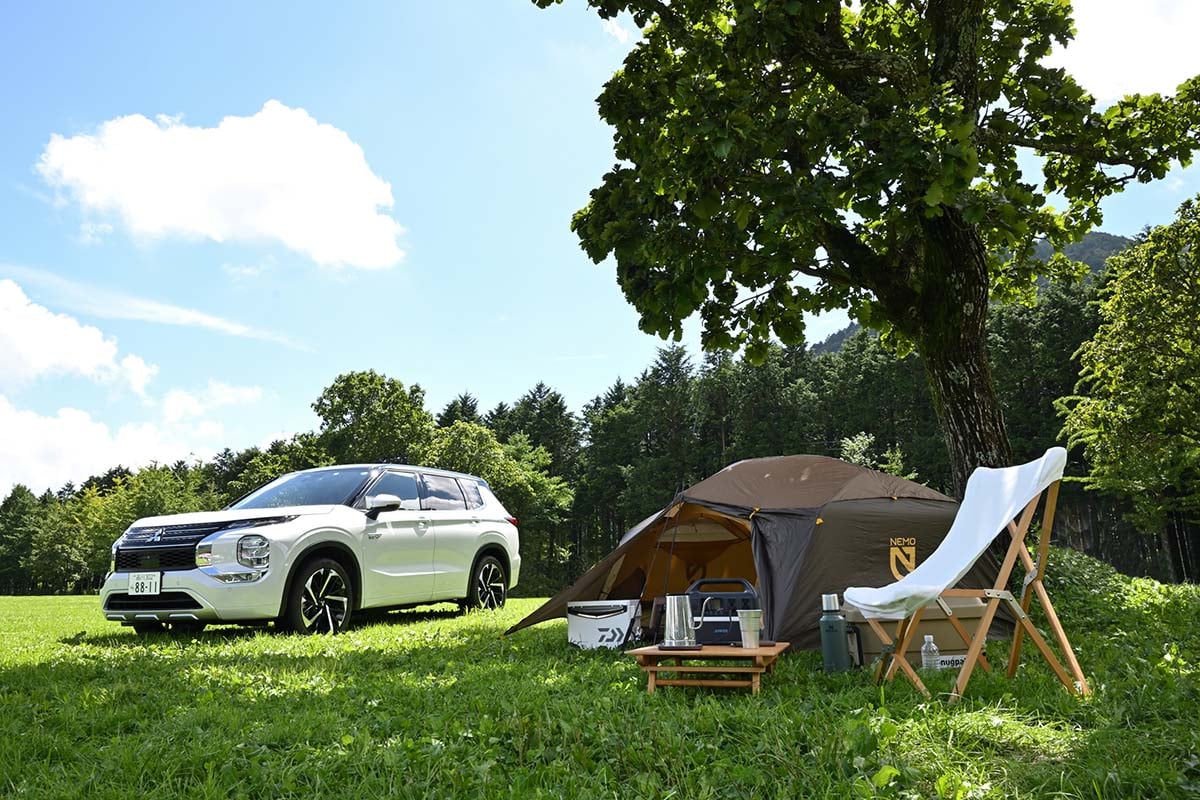 「アウトランダーPHEV」で“スターキャンプ2022”に参加！ 三菱自動車の恒例イベントが多くのファンに愛される理由とは？【PR】 | VAGUE(ヴァーグ)