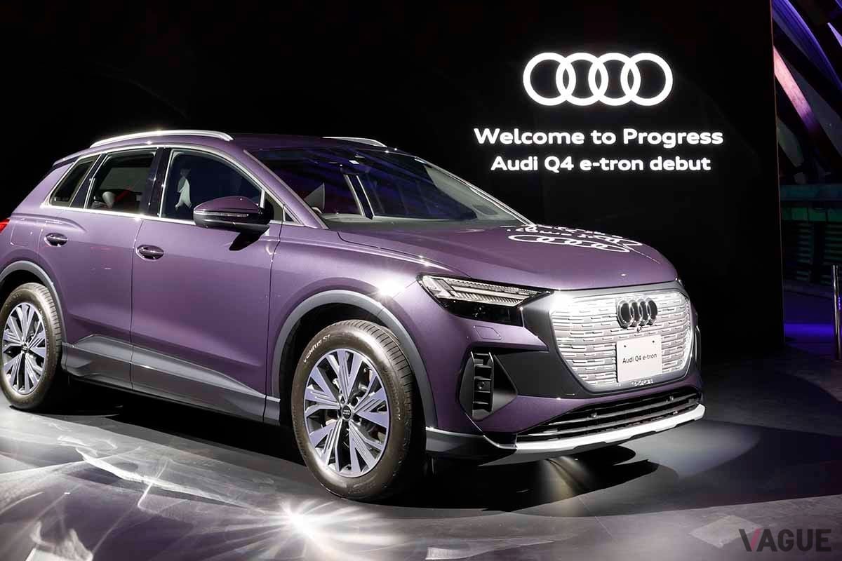 アウディ「Q4 e-tron」ついに日本発売！ 全長4.6mのコンパクトSUVは599万円から | VAGUE(ヴァーグ)