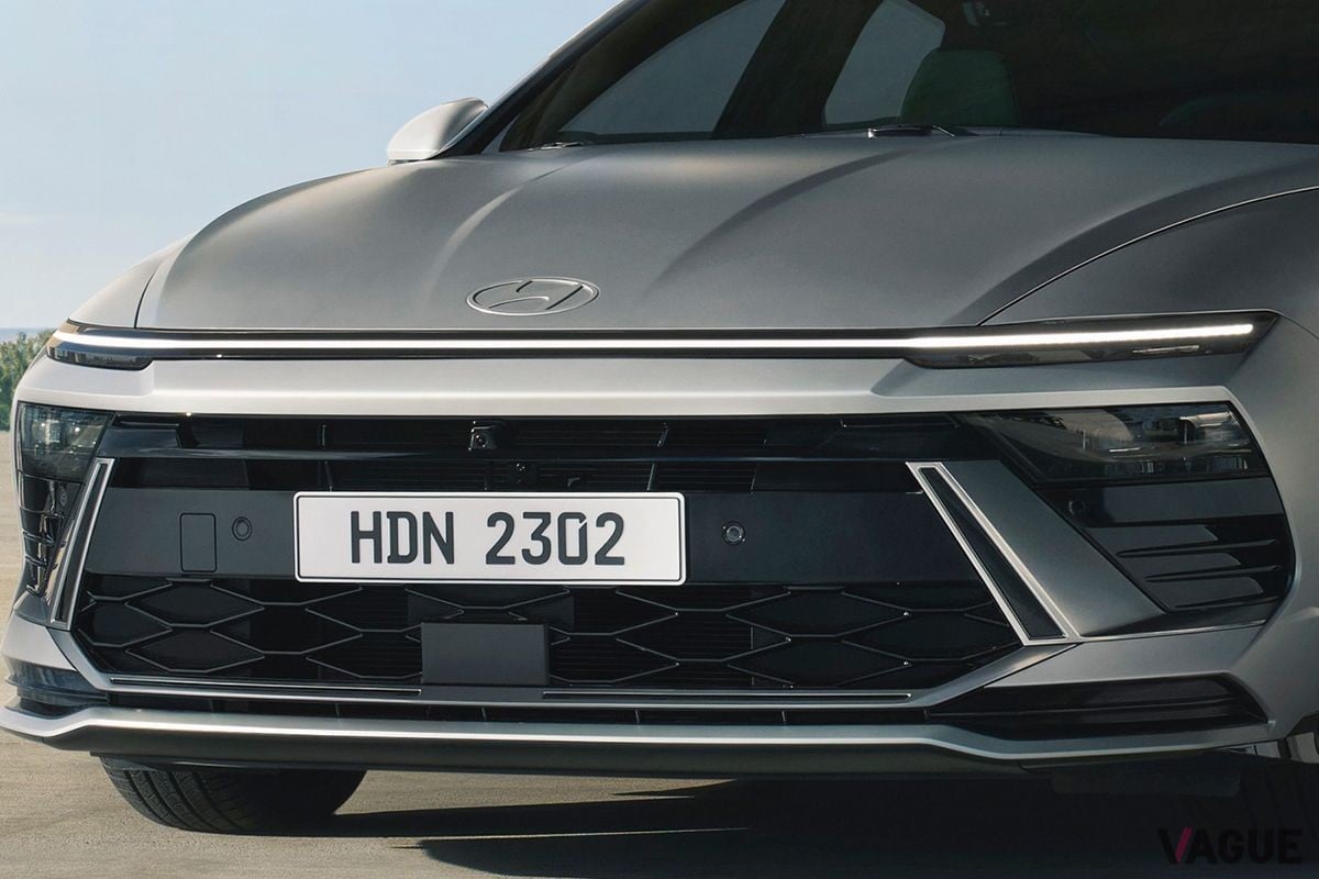 未来的なフロントフェイスが超クール 全長4.9mの上級セダン新型「ソナタ」初公開 | VAGUE(ヴァーグ)