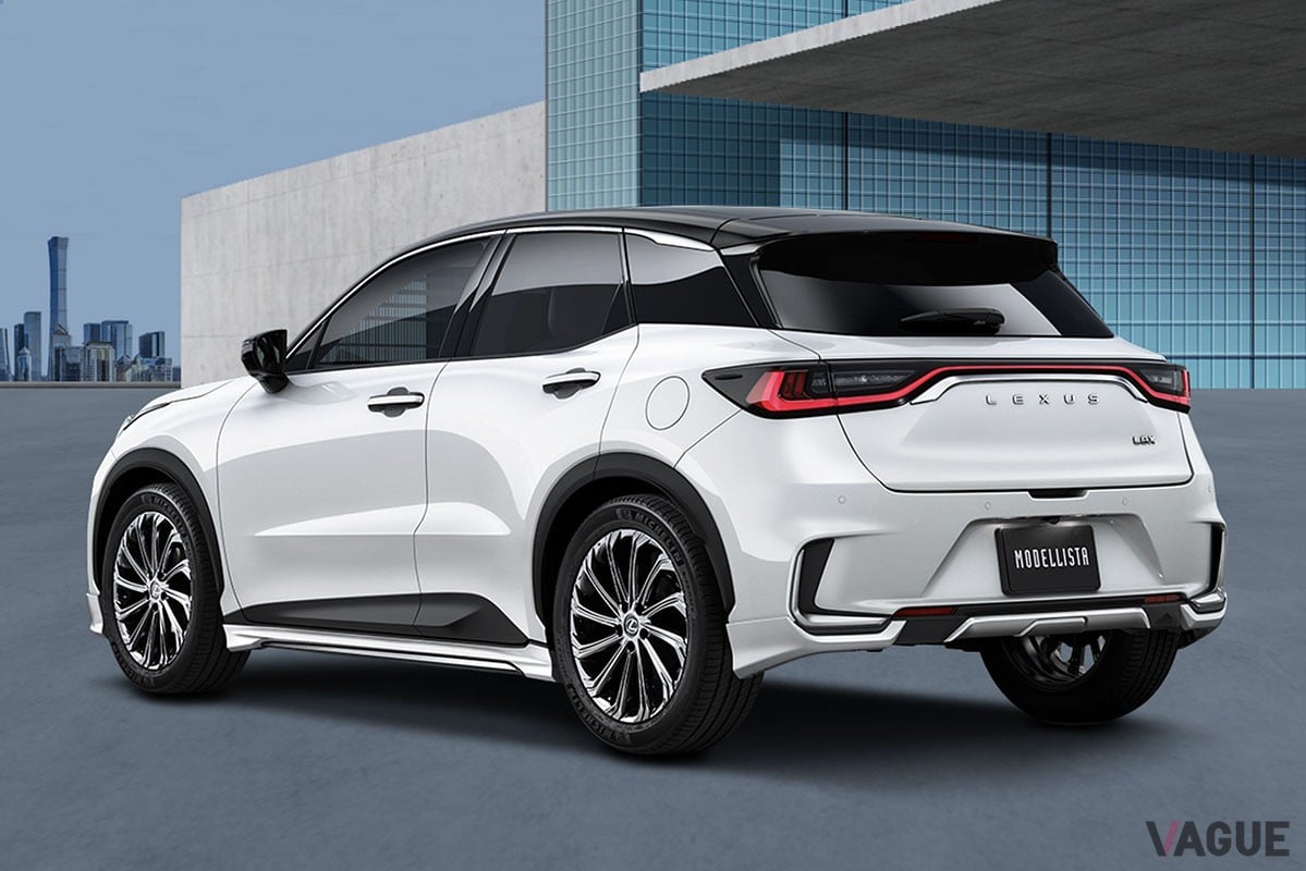 レクサスの“小さな高級SUV”が都会的で精悍に！ 新型「LBX」をきらびやかに彩る“モデリスタ発カスタムパーツ”の魅力とは？ | VAGUE(ヴァーグ) - (2)