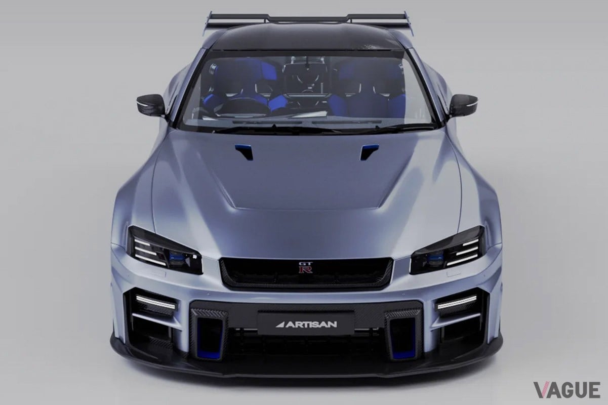 「R36誕生か!?」と話題沸騰！ ウワサのスペシャル「GT-R」の実力とは？ “R34風デザイン”の高性能車を生み出すワケあり企業の正体 | VAGUE(ヴァーグ)