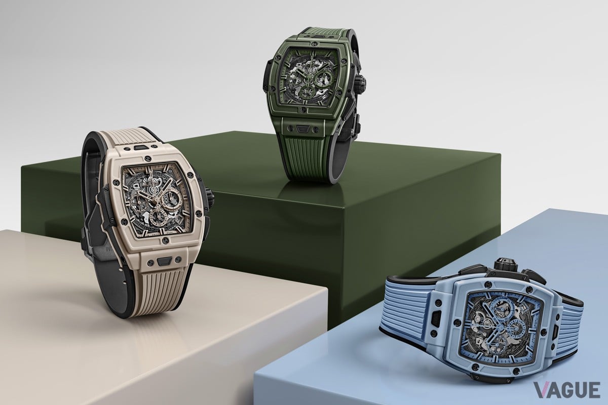 ウブロ新作クロノグラフはカラーが面白い！ セラミックに新色を採用した3モデルのスペックと注目ポイントとは | VAGUE(ヴァーグ)