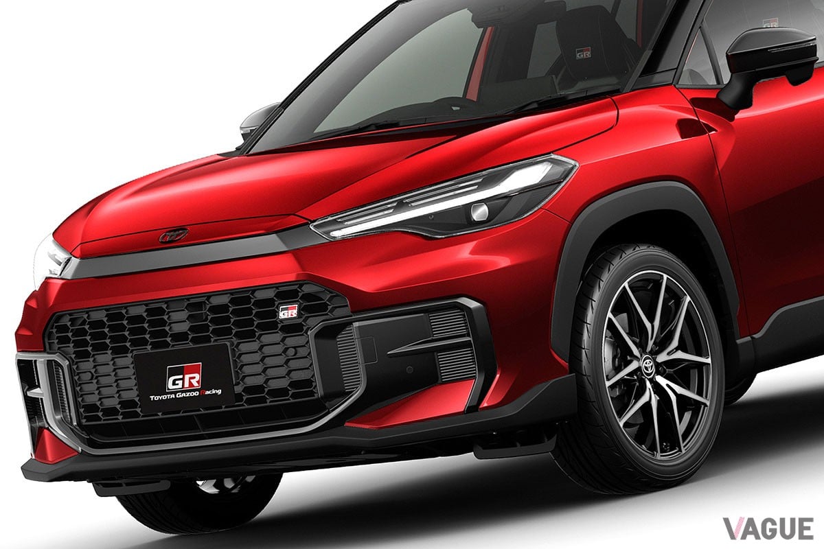 大ヒットの予感!? トヨタ新型「カローラ クロスGRスポーツ」を日本で発表！ 専用チューンのハイブリッド搭載で2025年8月発売へ | VAGUE(ヴァーグ)