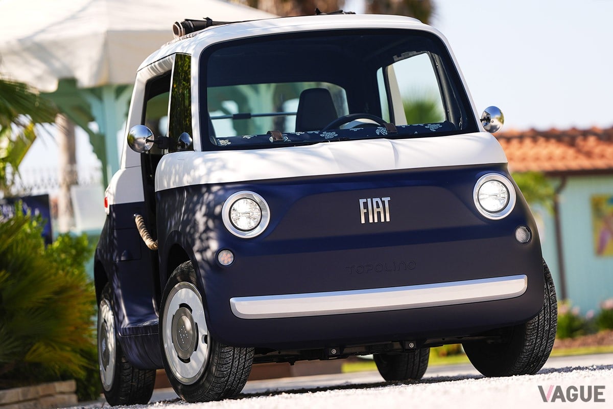 14歳から運転できる!? 免許不要の大人気マイクロEV フィアット「トポリーノ」に “夏を楽しむ特別なモデル”が欧州で登場 オシャレで可愛すぎる！ | VAGUE(ヴァーグ)