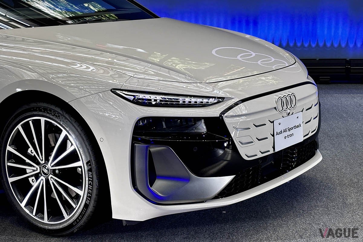 「え…、一回の充電で846kmも走行できる!?」アウディ新型「A6 e-tron」が目指した “プレミアムアッパーミドル”の理想形とは | VAGUE(ヴァーグ)