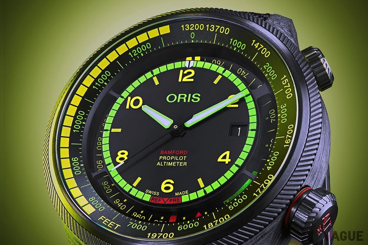 近未来感ある高性能パイロットウォッチ誕生！ オリス「プロパイロット アルティメーター」がBWDとのコラボでスタイル刷新 | VAGUE(ヴァーグ)